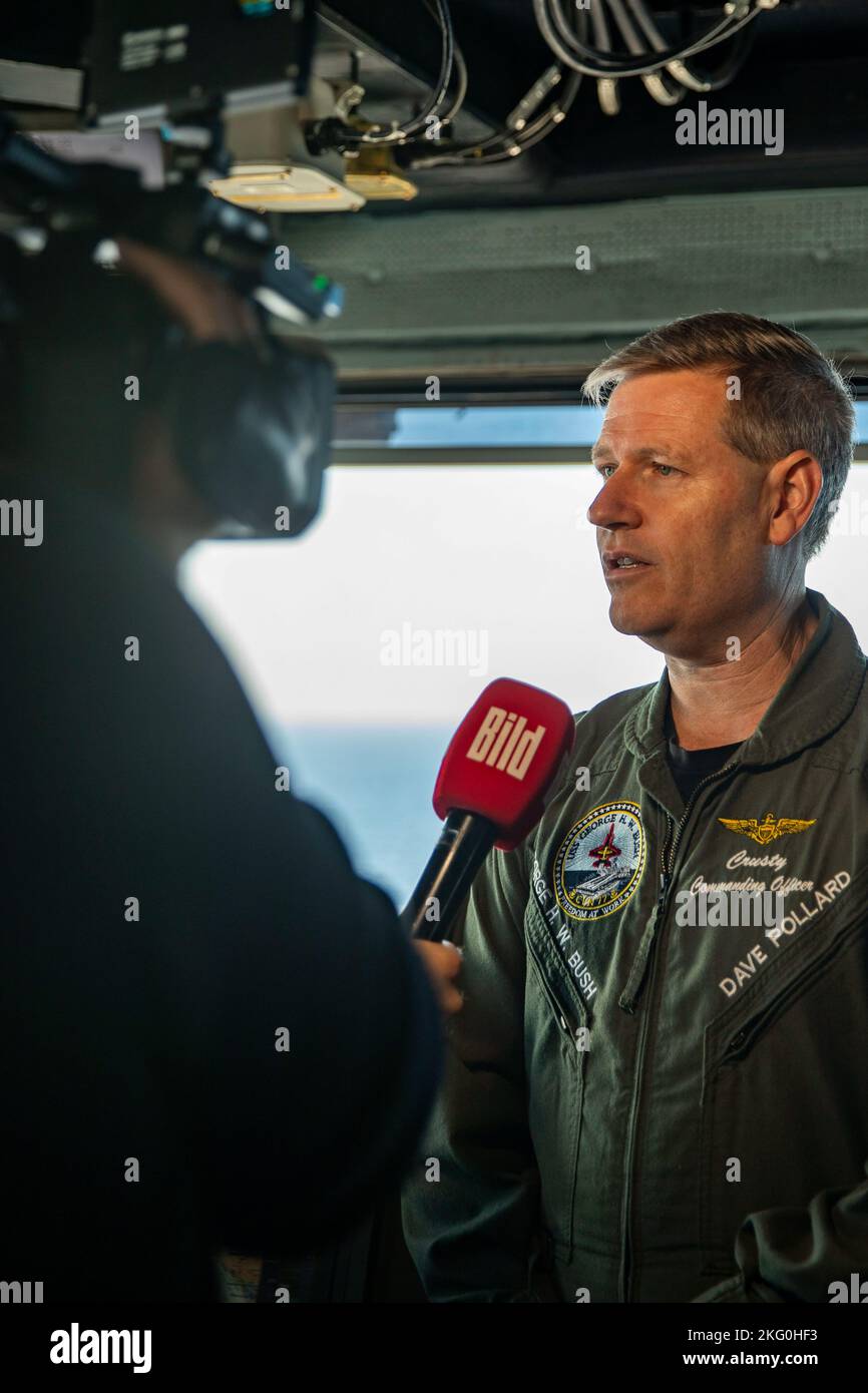 221019-N-ZG822-1190 ADRIATIC SEA (Oct. 19, 2022) Capt. Dave Pollard ...