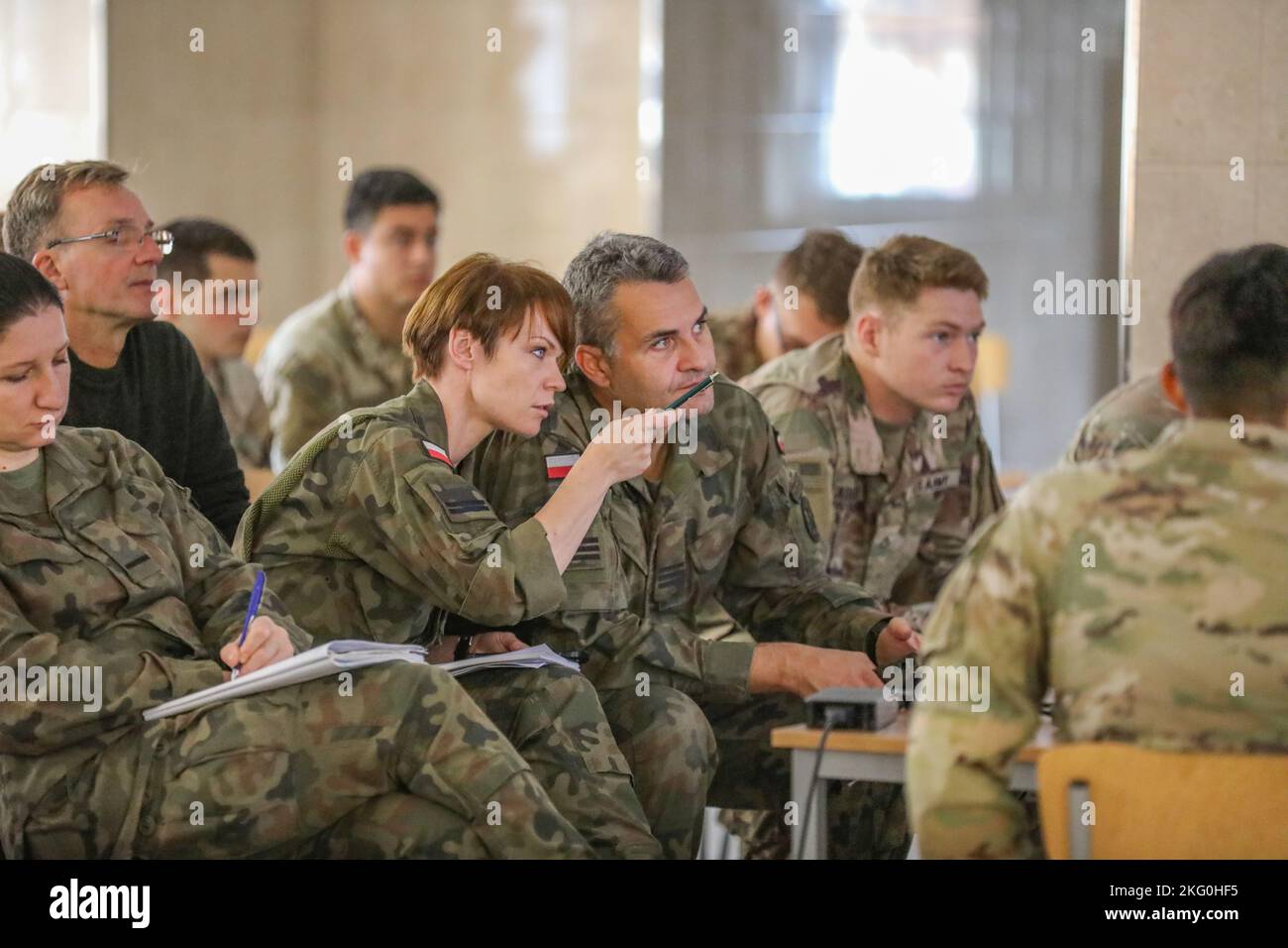 NATO enhanced Forward Presence Battlegroup Poland Soldiers assigned to ...