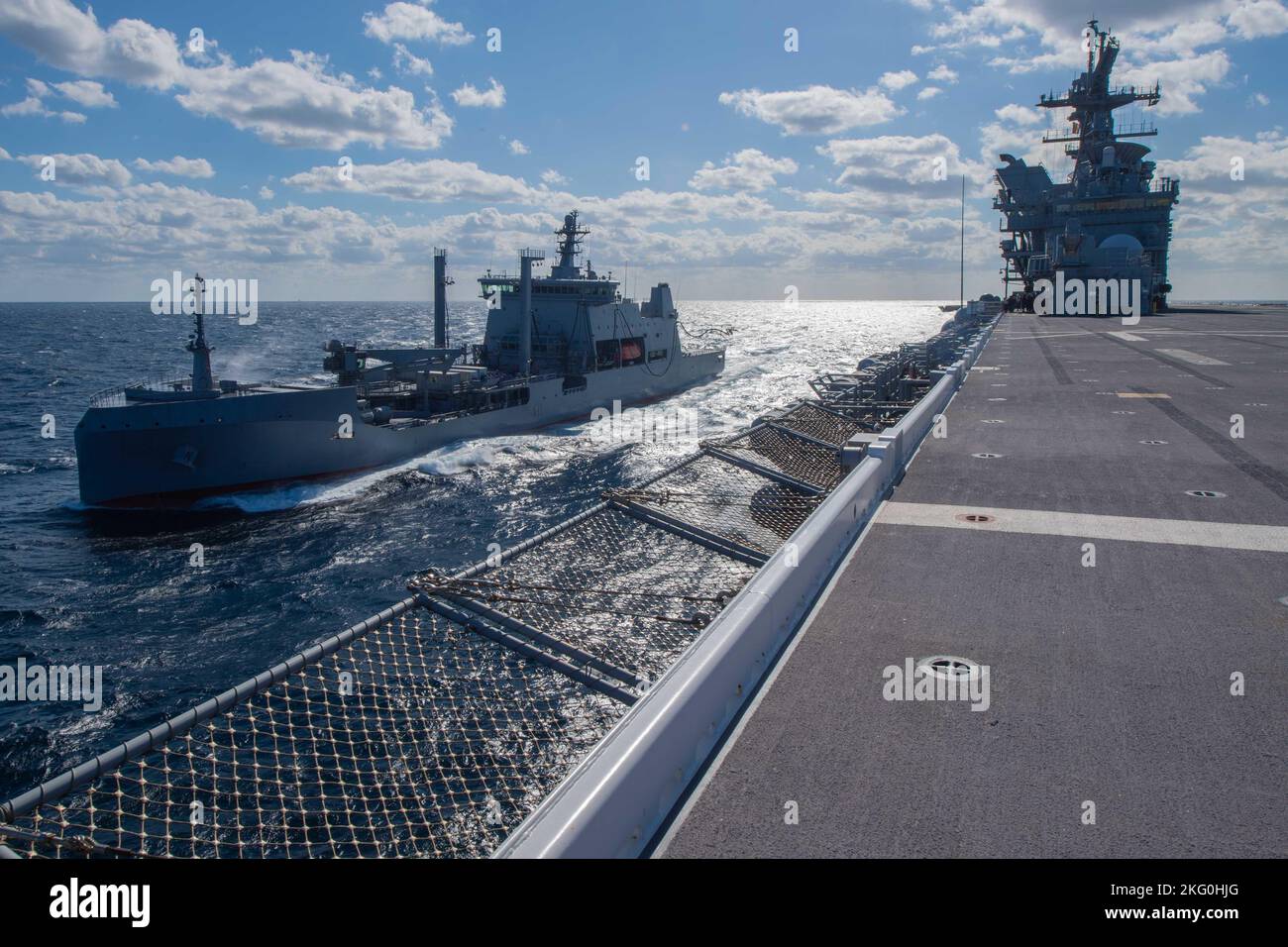 EAST CHINA SEA (Oct. 19, 2022) The Royal New Zealand Navy sustainment ...