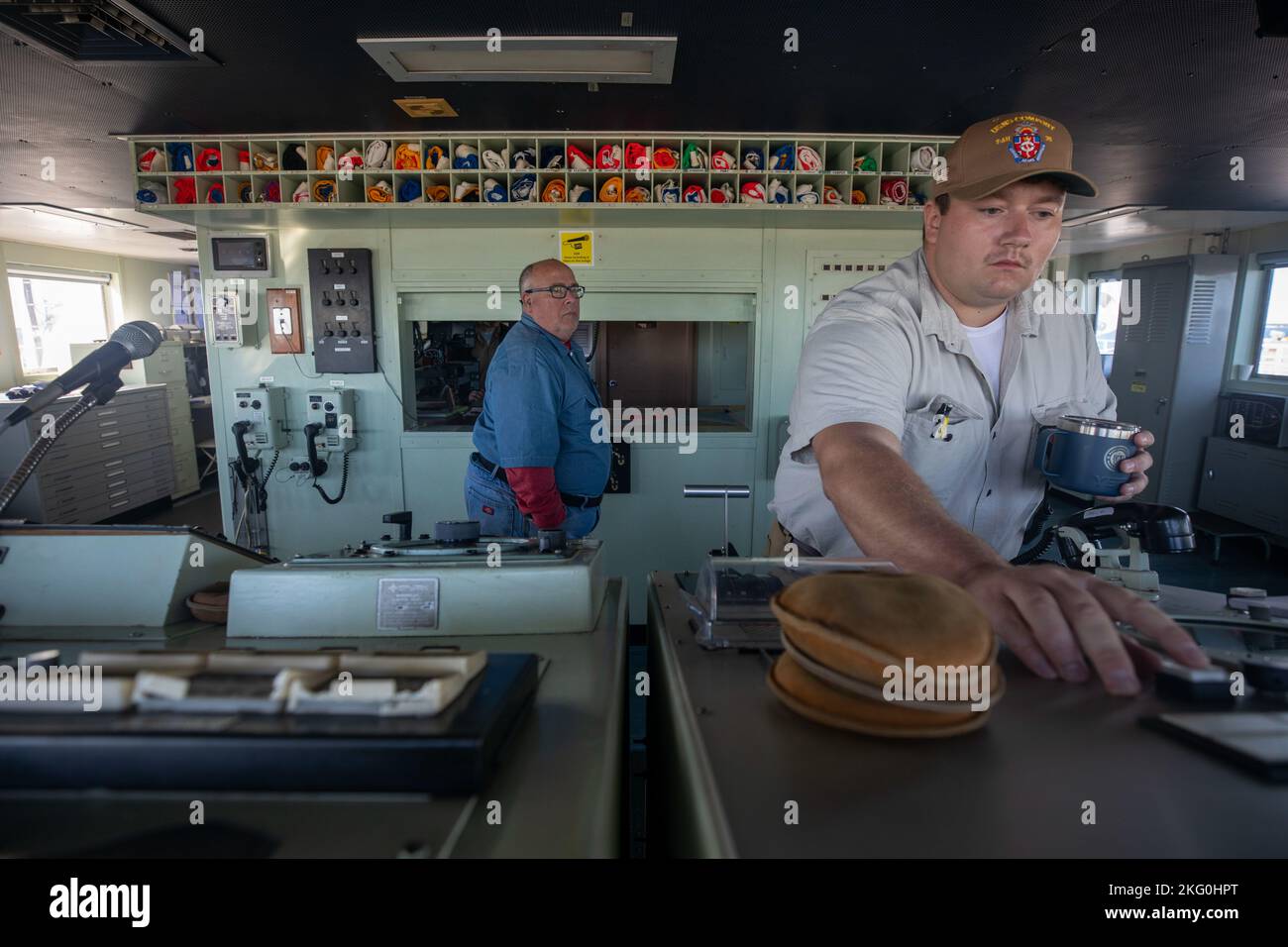 221019-N-VQ841-1058 NORFOLK, Va. - Eryk Michalowski, third officer of ...