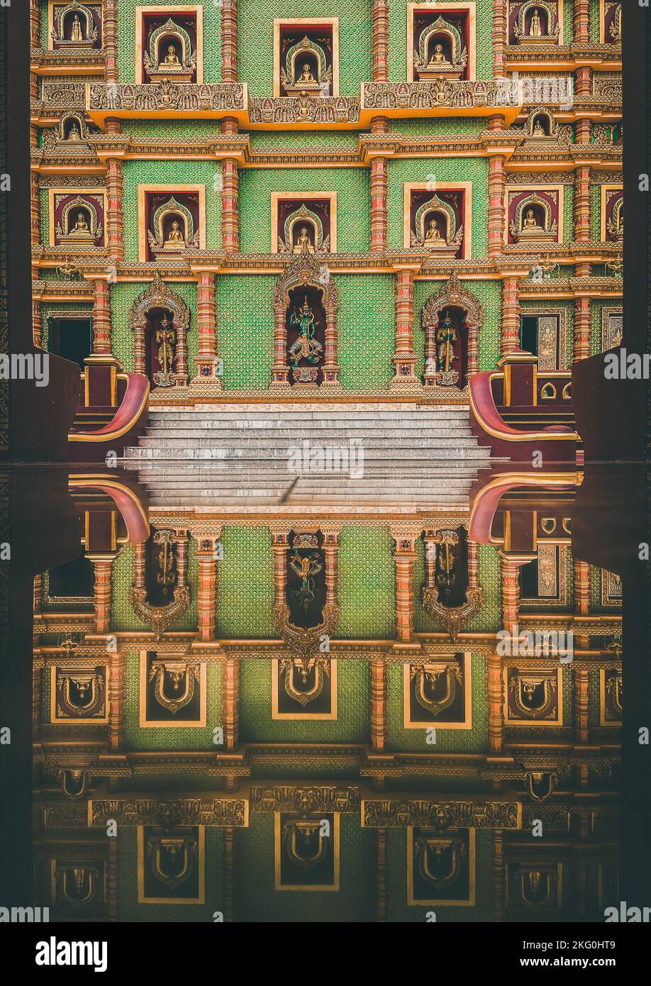 Wat MahaThat Wachira mongkol in Krabi, Thailand Stock Photo - Alamy