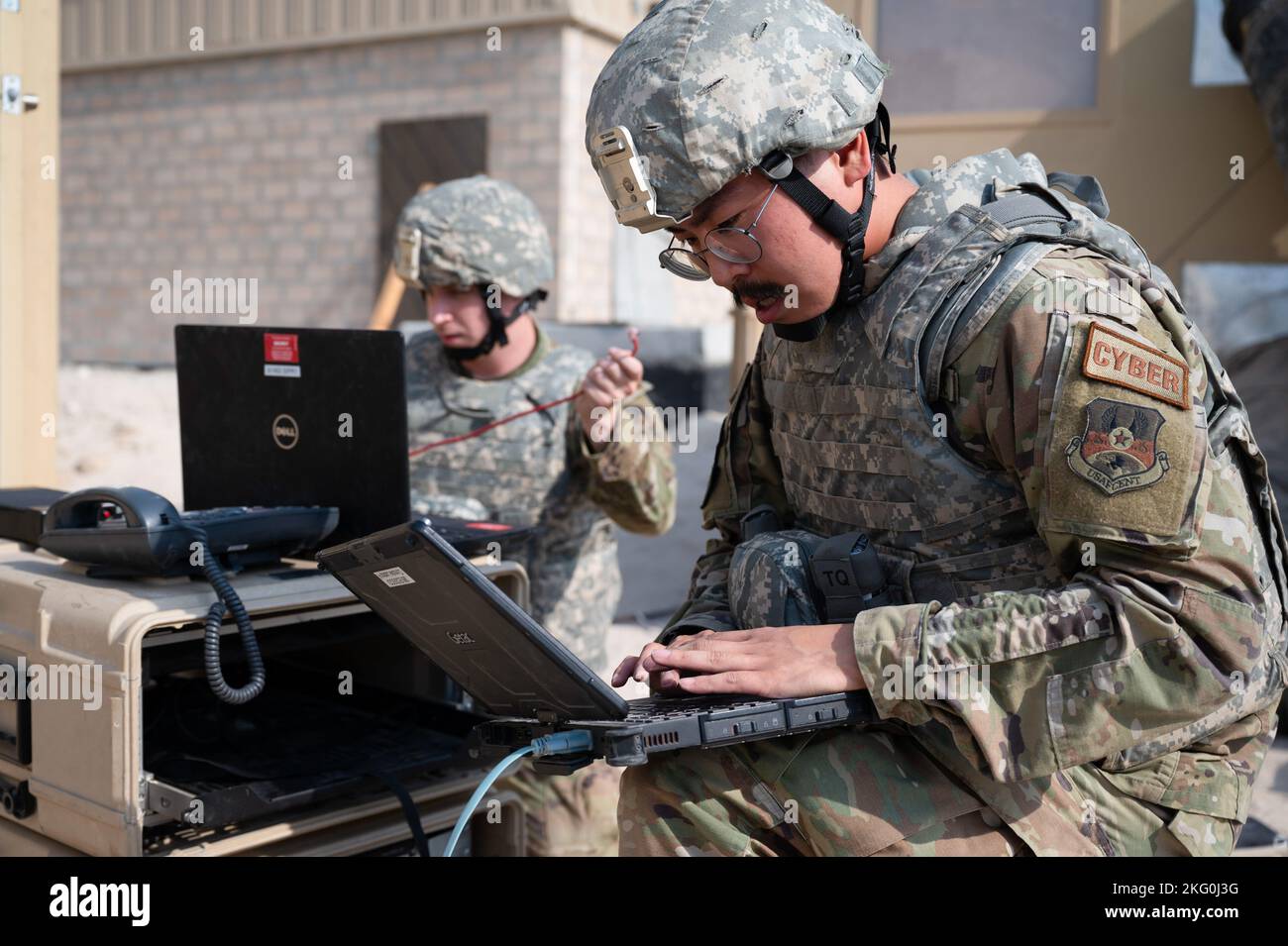 U.S. Air Force Senior Airman Joseph Lee, 386th Communications Squadron ...