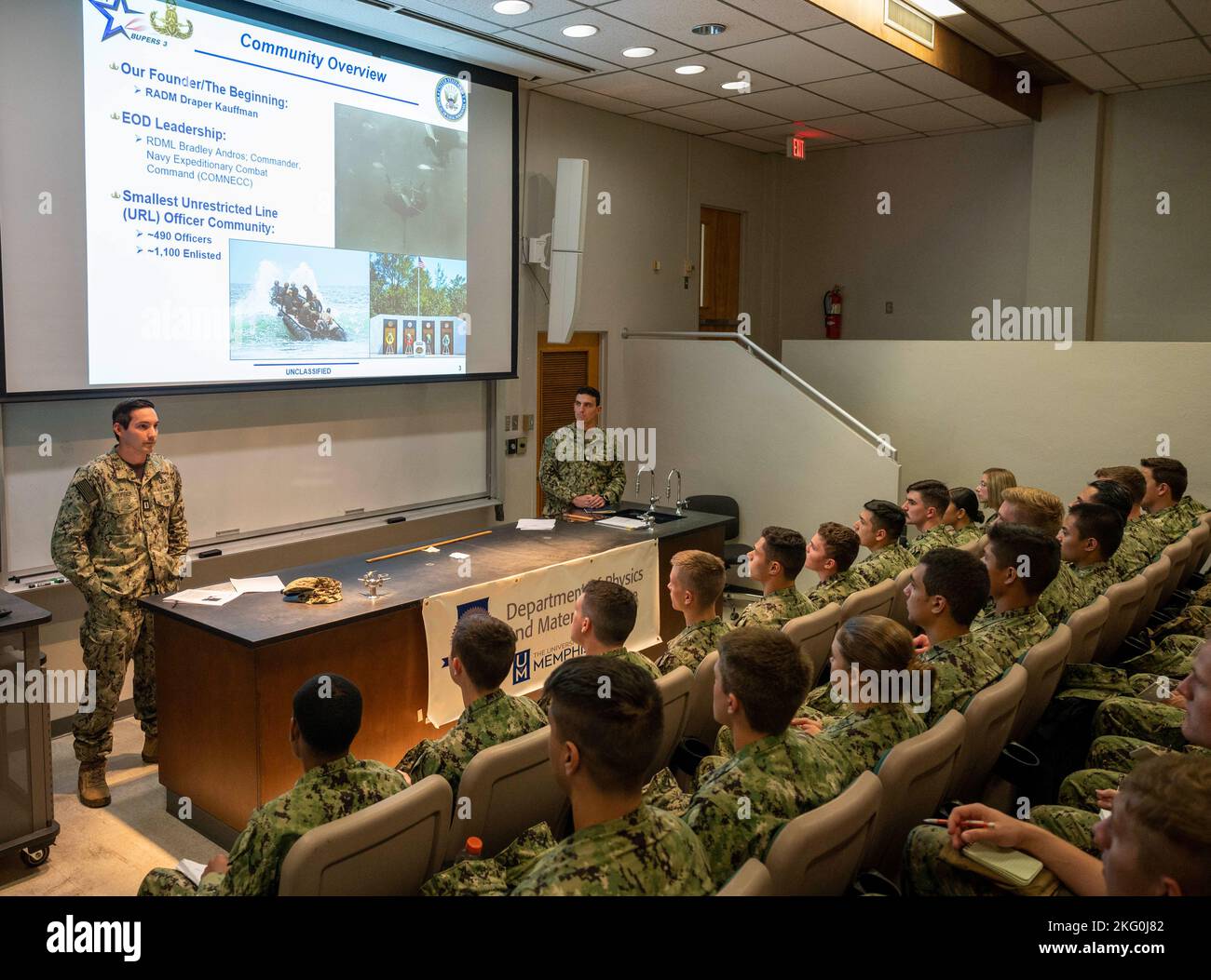 Lt. Zach Krueger, Naval Special Operations Enlisted Community Manager ...