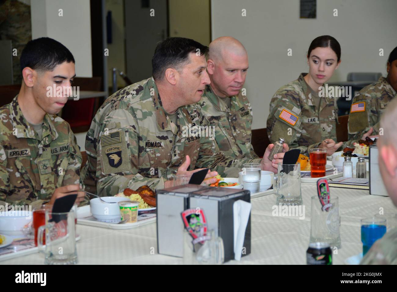 Command Sgt. Maj. Christopher Prosser, deputy command sergeant major ...