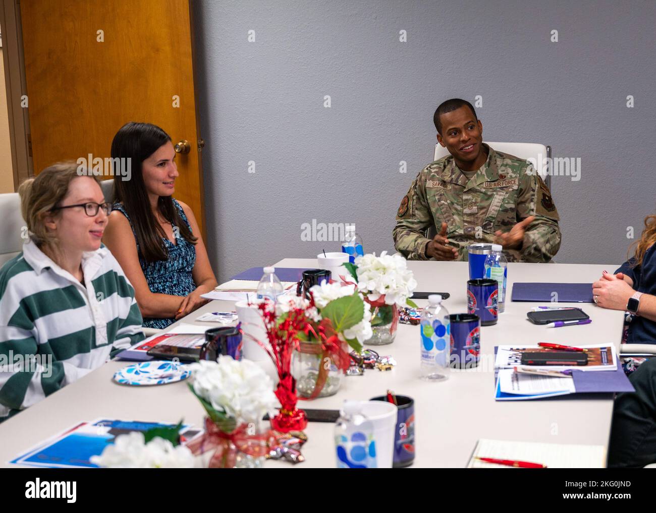 U.S. Air Force Master Sgt. Brandon Savage, 56th Component Maintenance ...