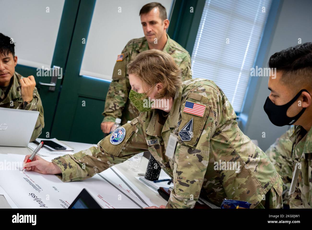 Military and civilian students attend the CFE-DM Humanitarian ...