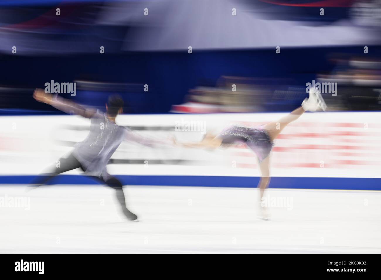 Hokkaido, Japan. Credit: MATSUO. 19th Nov, 2022. Emily Chan & Spencer ...