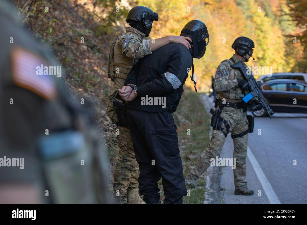 Members of the Special Support Units (SSU) of Bosnia-Herzegovina State ...