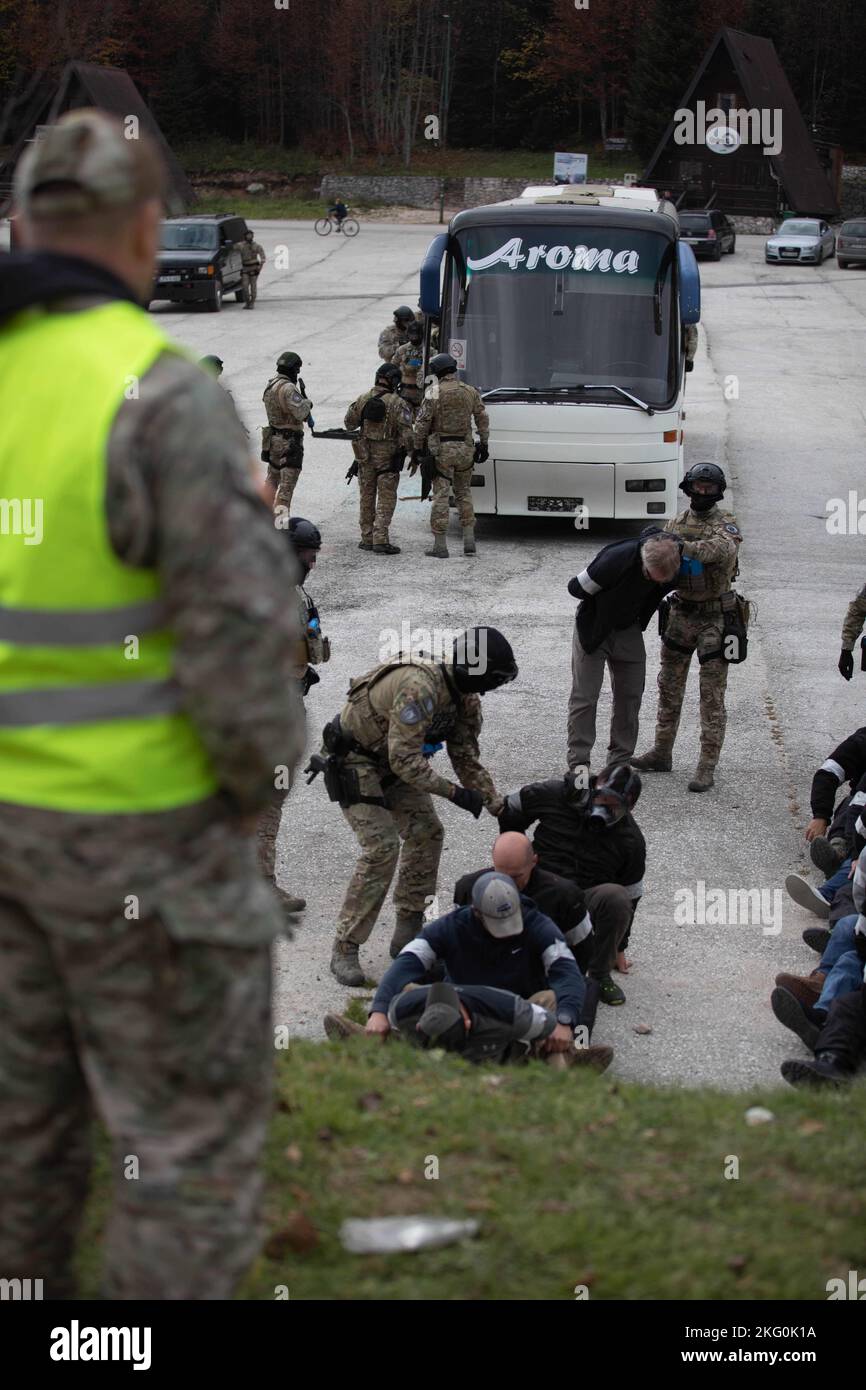 Members of the Special Support Units (SSU) of Bosnia-Herzegovina State ...