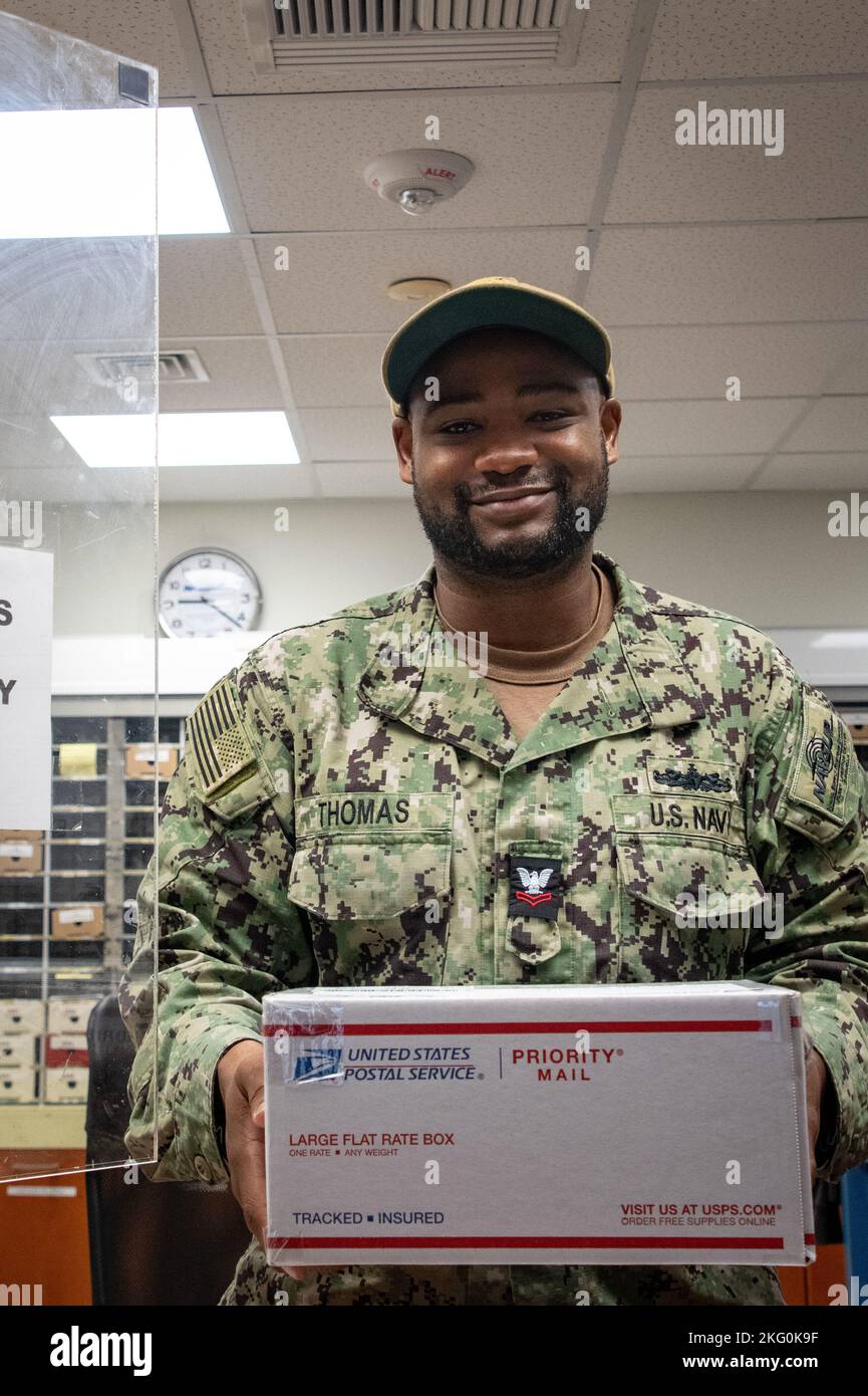 Retail Services Specialist 2nd Class Calvin Thomas Jr., assigned to ...