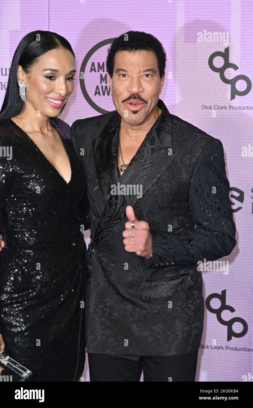 Los Angeles, USA. 20th Nov, 2022. Lisa Parigi & Lionel Ritchie at the ...