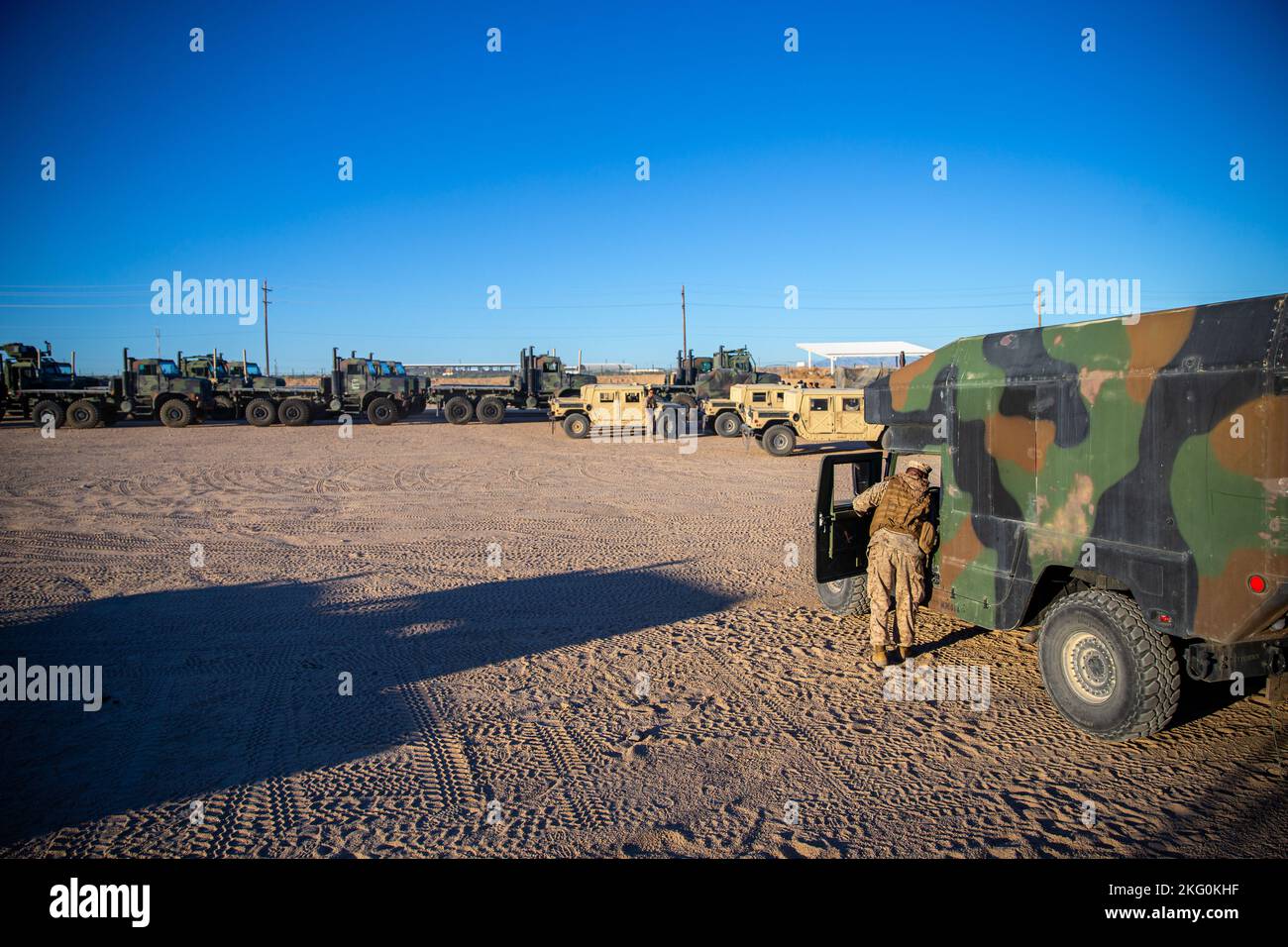 U.S. Marines with Operations Licensing and 1st Transportation Support ...
