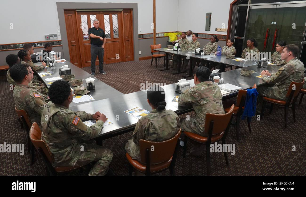 Area IV's youngest Soldiers receive an overview of what Army Emergency ...