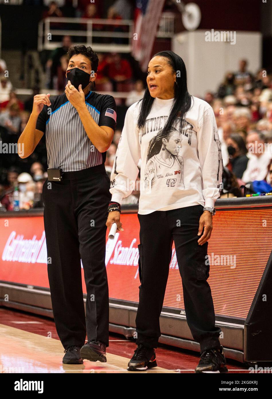 Maples Pavilion Stanford, CA. 20th Nov, 2022. CA, U.S.A. South Carolina ...