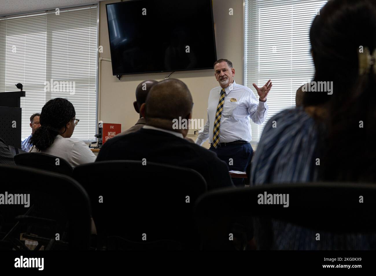 Community evacuation drill hi-res stock photography and images - Alamy