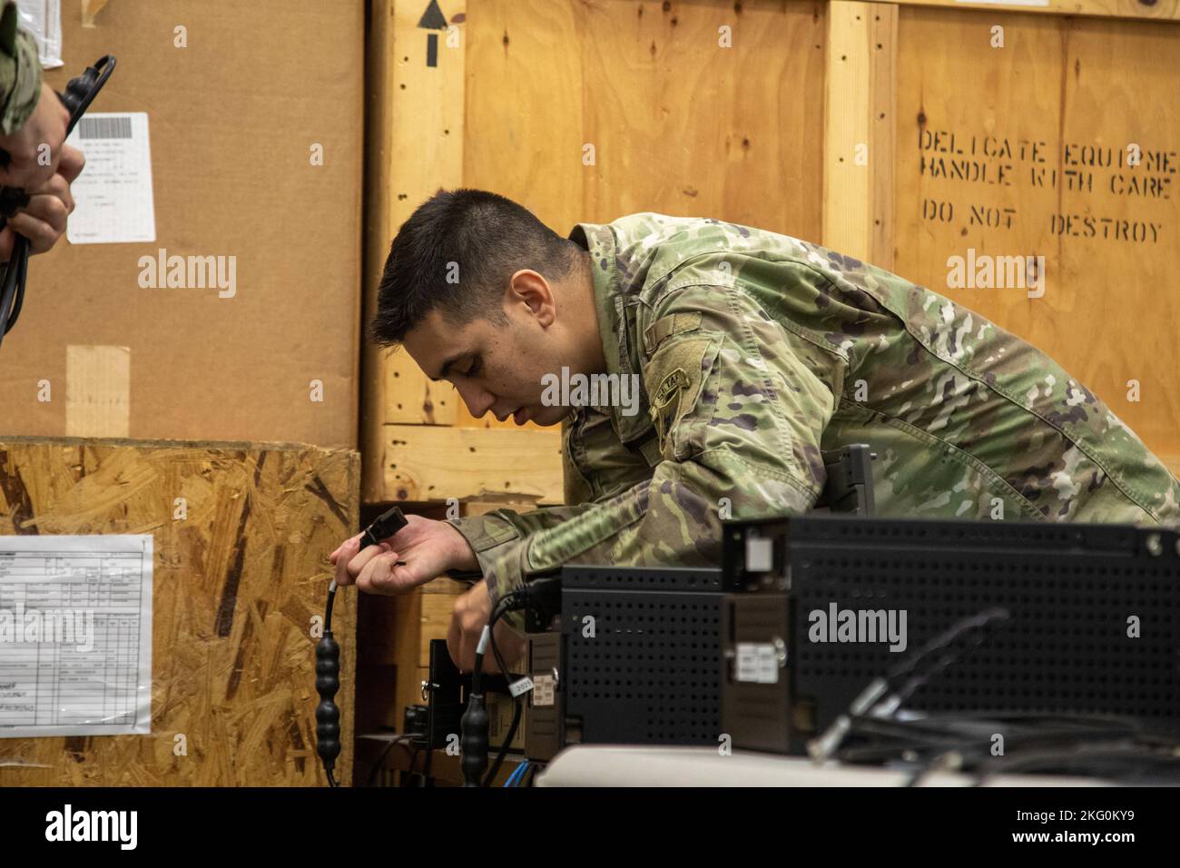 Transportable tactical command communications t2c2 hi-res stock ...
