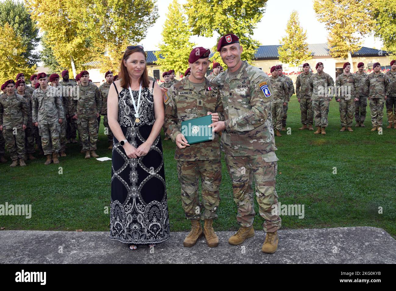 U.S. Army Lt. Col. Brian R. Miletich, commander of the 1st Battalion ...