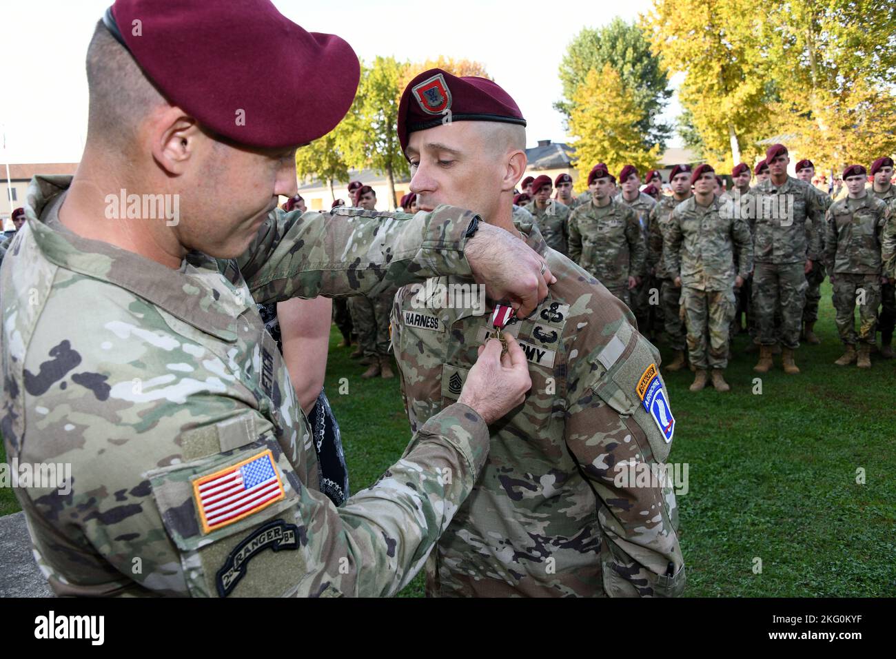 U.S. Army Lt. Col. Brian R. Miletich, commander of the 1st Battalion ...