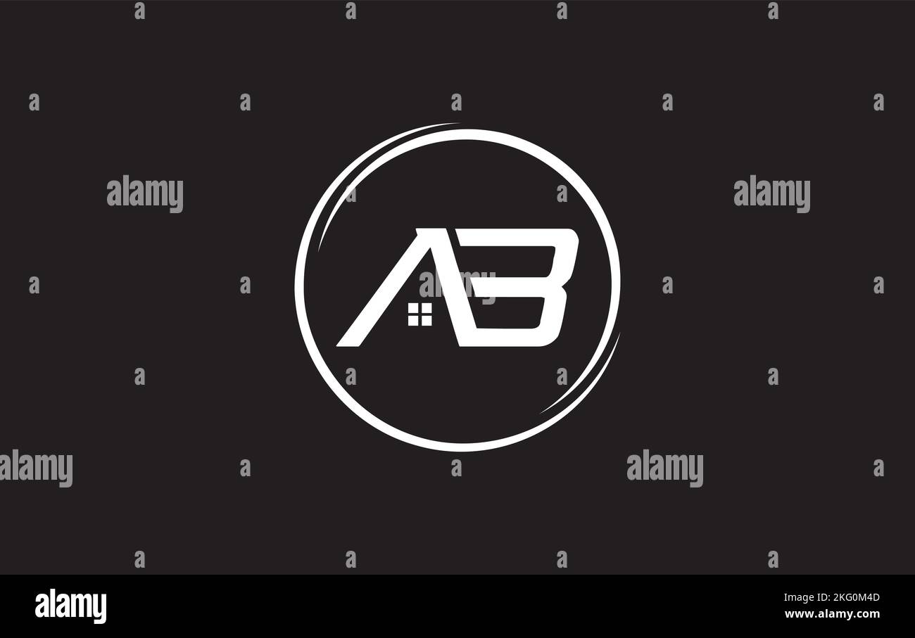 Real estate logo design circle icon and real estate symbol vector and ...