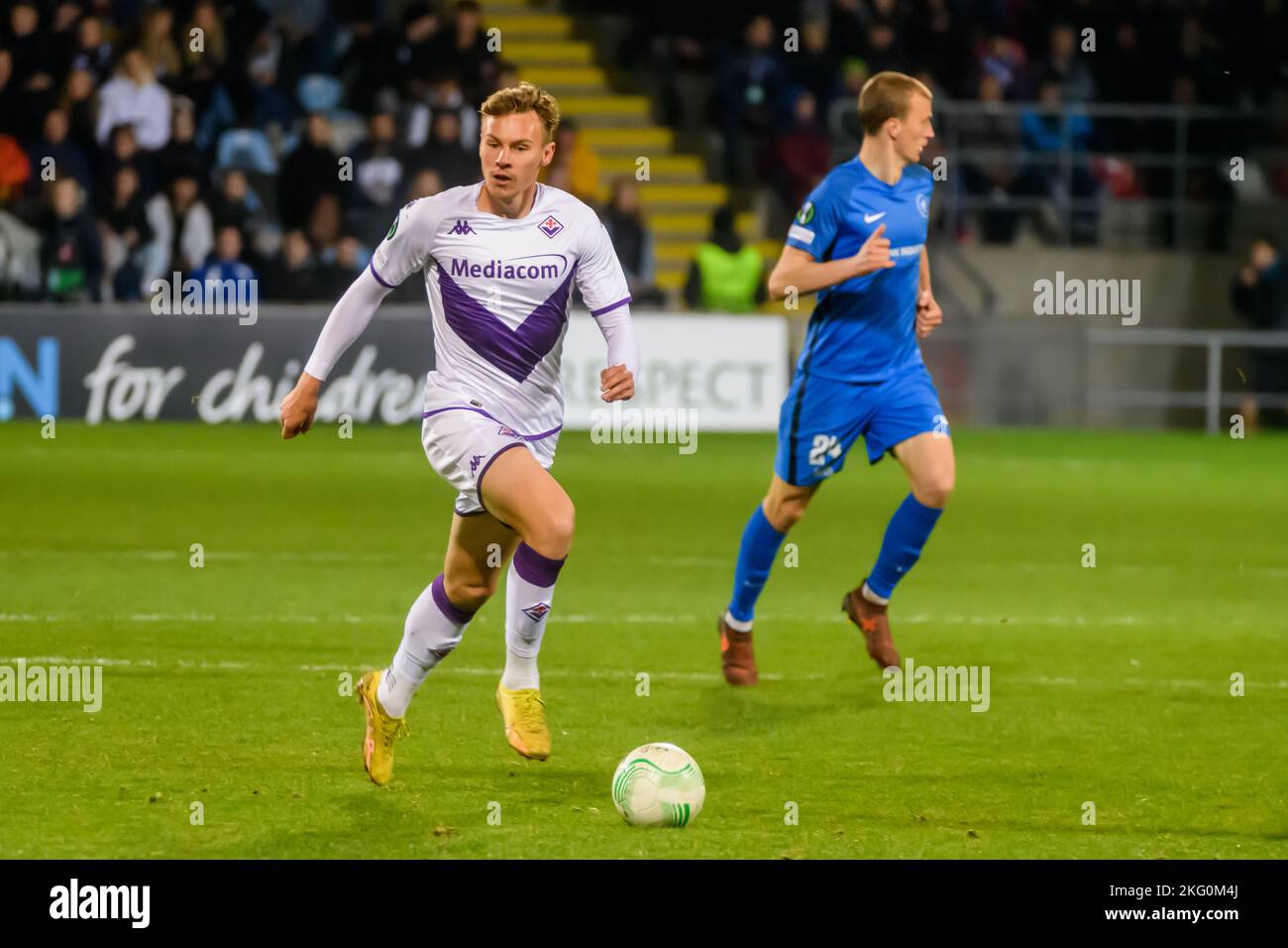 RIGA, LATVIA. 3rd November 2022. UEFA Europa Conference League Group A ...