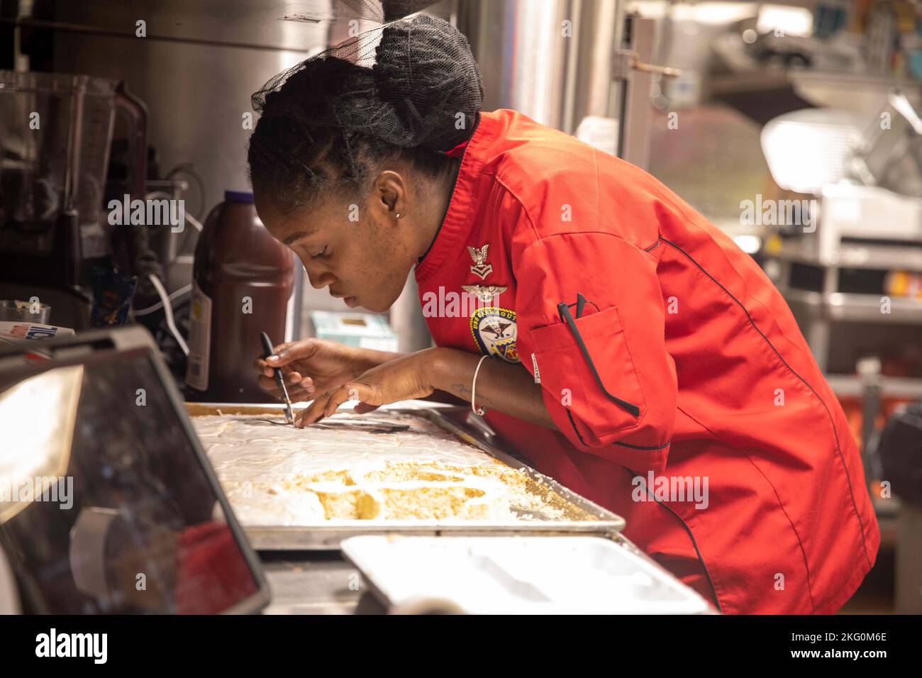 221020-N-FD648-1018 ADRIATIC SEA (Oct. 20, 2022) Culinary Specialist ...