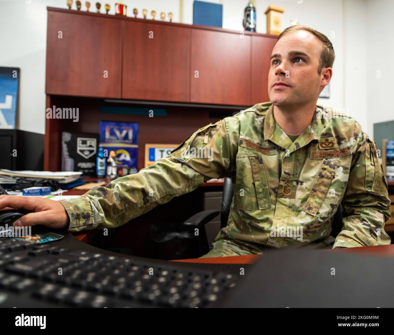 U.S. Air Force Master Sgt. Cory Bressler, 325th Force Support Squadron ...