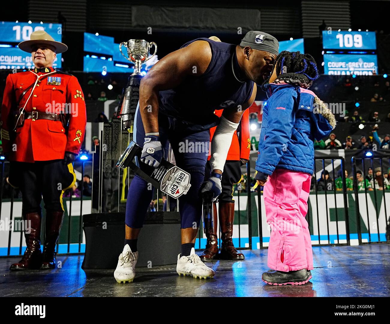 November 20, 2022, Regina, SK, Canada: Toronto Argonauts linebacker ...