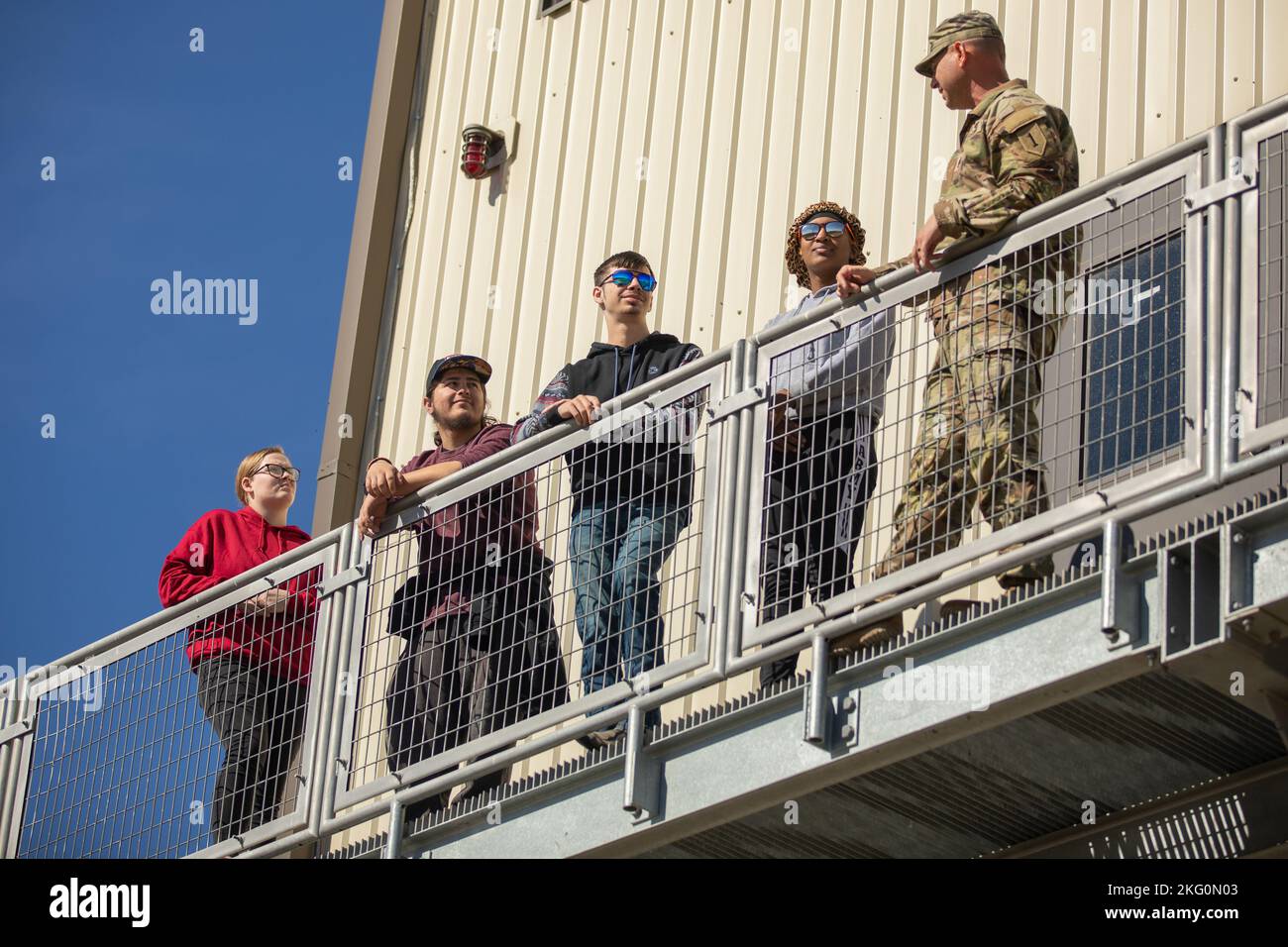 U.S. Army Command Sgt. Maj. Niall P. Cooper of the 2nd Battalion, 34th ...
