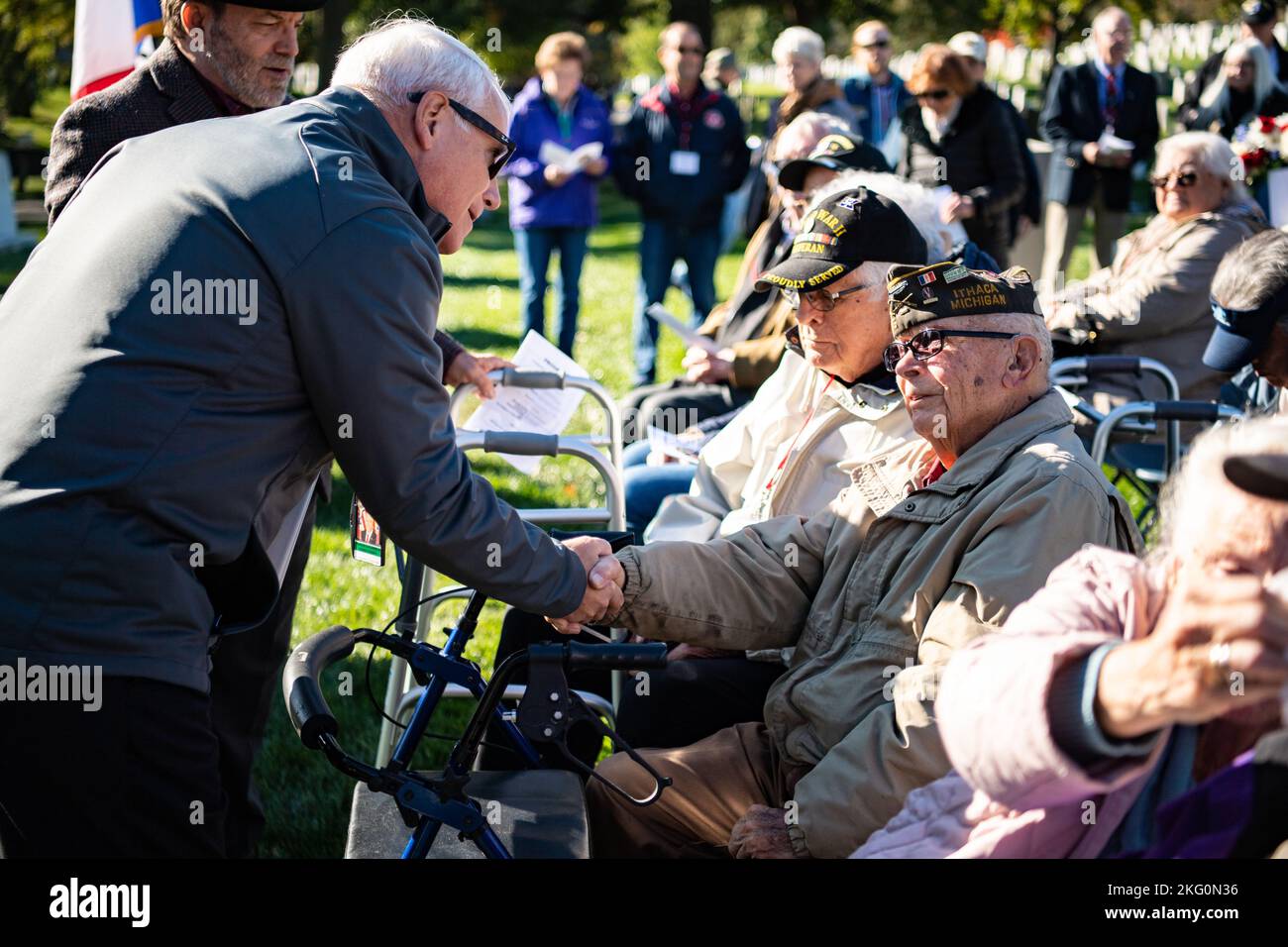 Charles Alexander, Jr., superintendent, Arlington National Cemetery ...