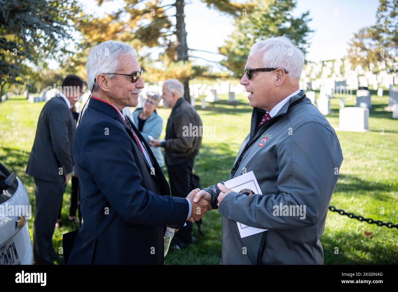 Charles Alexander, Jr., superintendent, Arlington National Cemetery ...