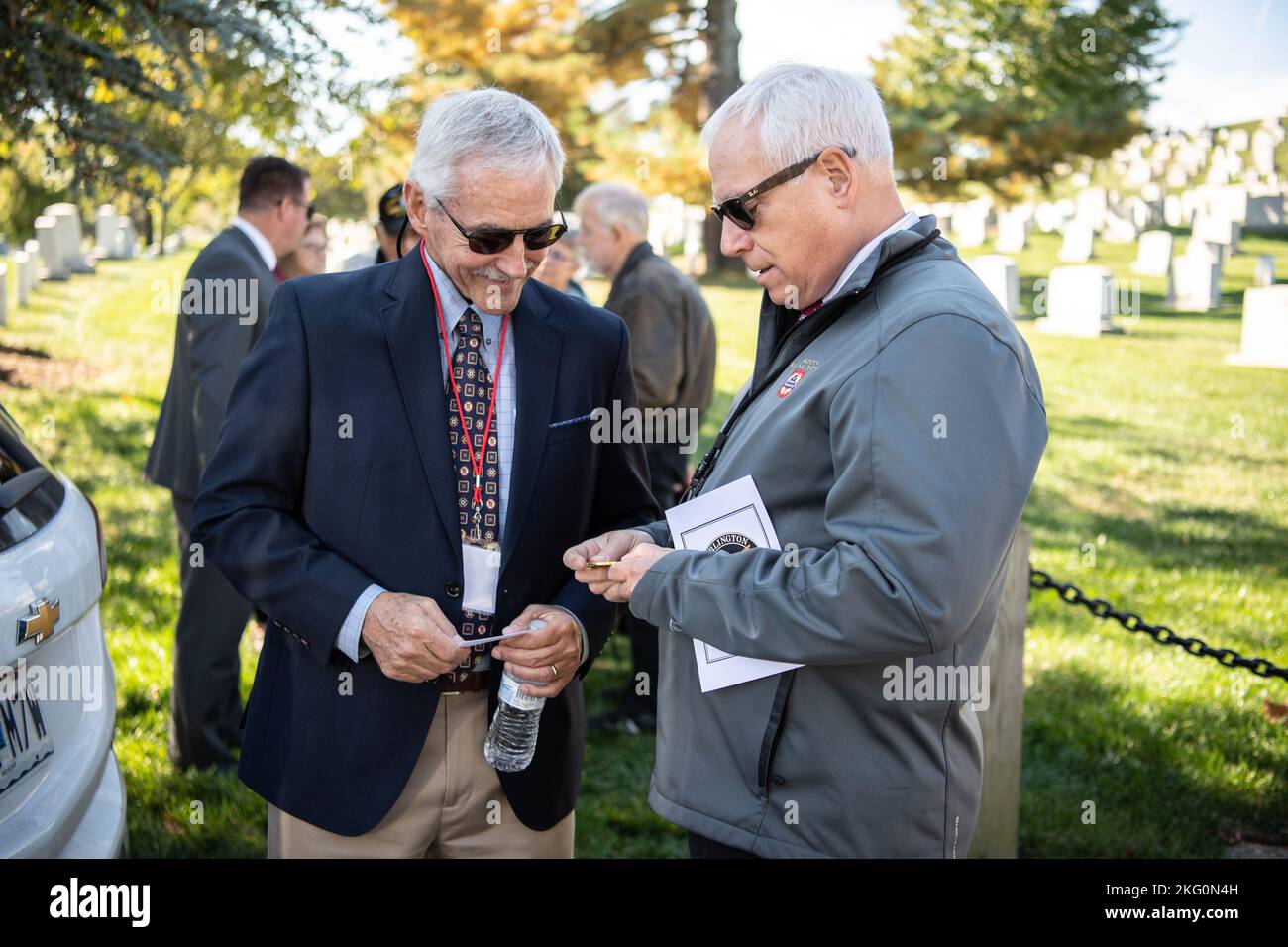 Charles Alexander, Jr., superintendent, Arlington National Cemetery ...