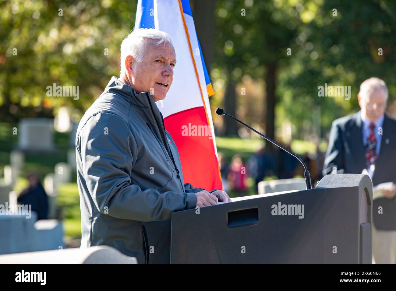 Charles Alexander, Jr., superintendent, Arlington National Cemetery ...
