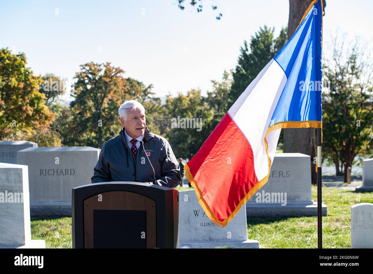 Charles Alexander, Jr., superintendent, Arlington National Cemetery ...