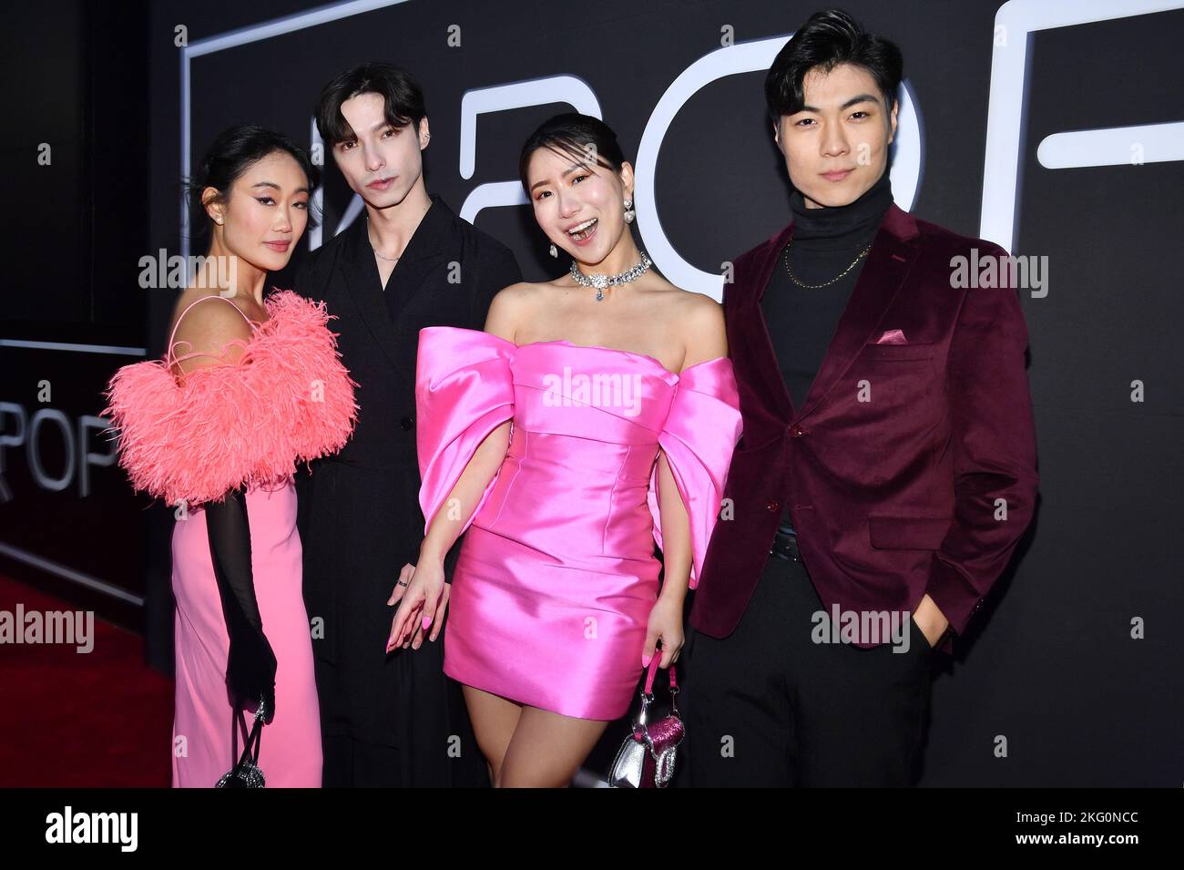 (L-R) Marina Kondo, Patrick Park, Lina Rose Lee and Timothy H. Lee ...