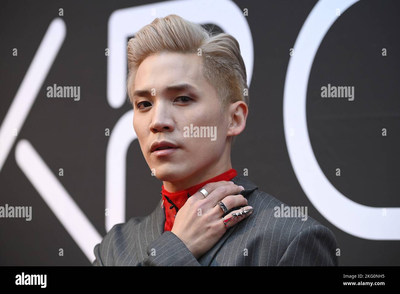 New York, USA. 20th Nov, 2022. Abraham Lim attends ‘KPOP' Opening night at Circle in the Square ...