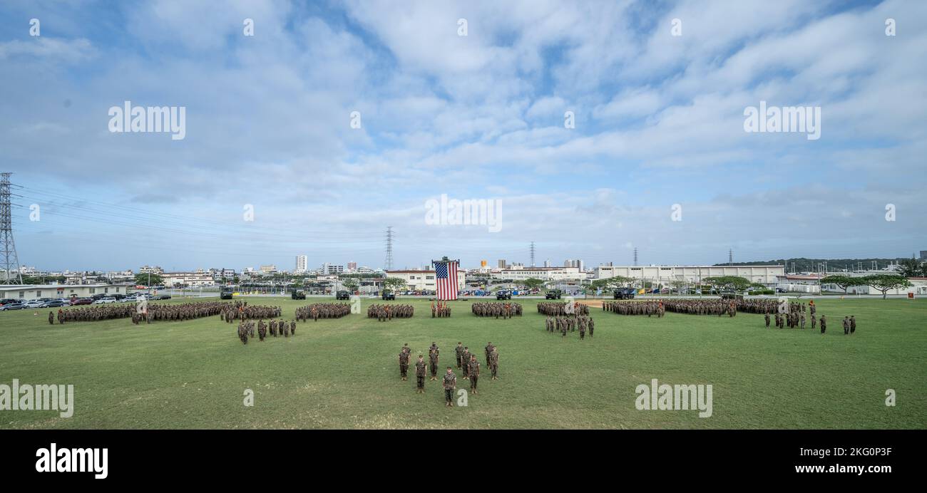 Combat Logistics Regiment 3, 3rd Marine Logistics Group, holds a ...