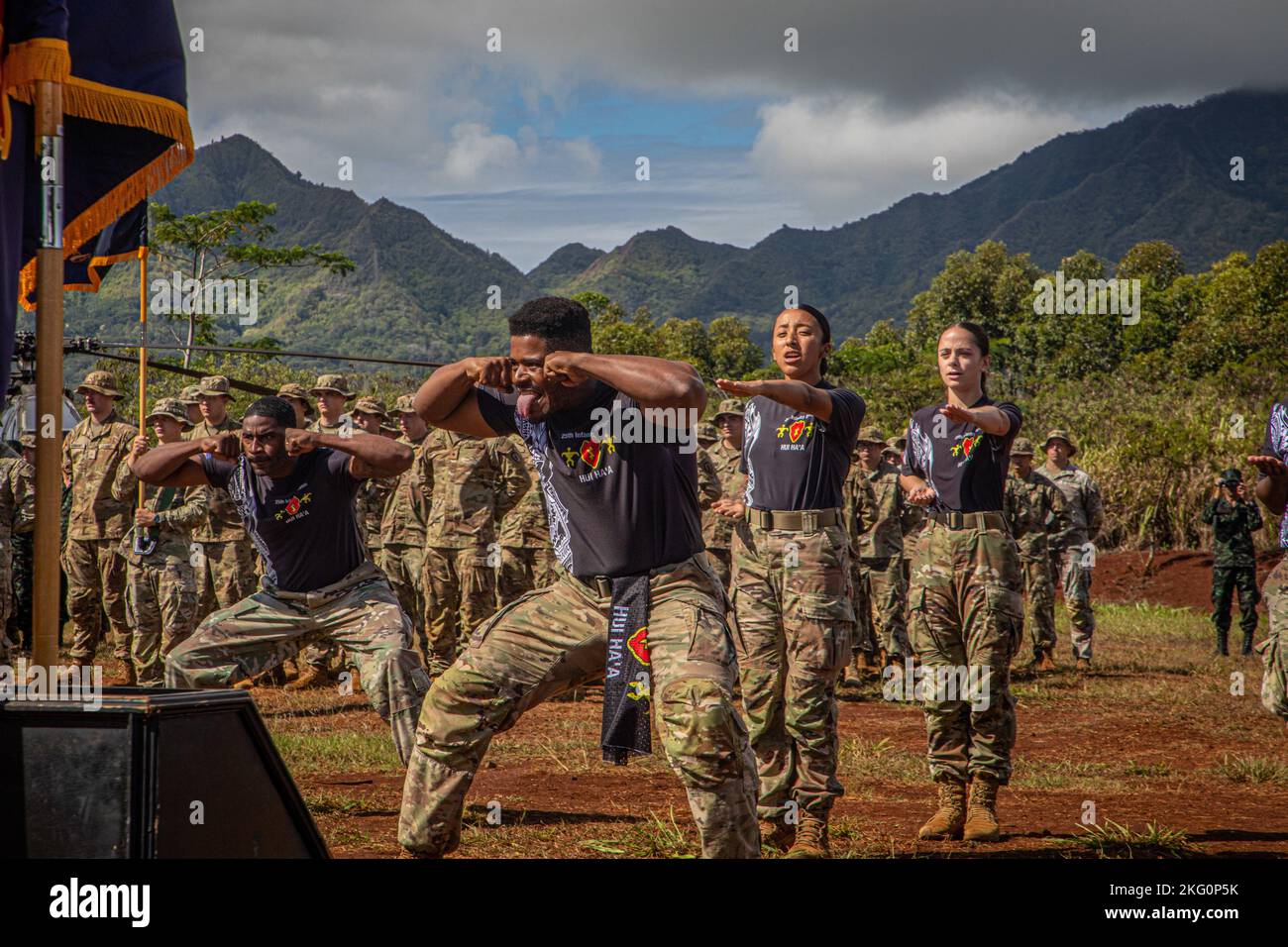25th Infantry Division Hui Ha'a team performs during the the Joint ...