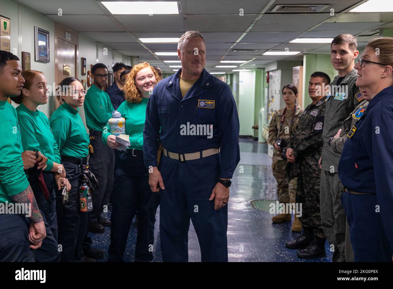 221020-A-MC125-1008 ATLANTIC OCEAN (Oct. 20, 2022) -- Capt. Bryan ...