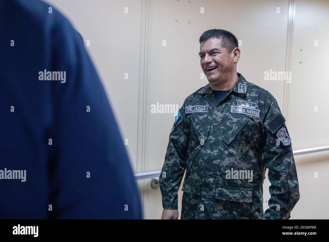 221020-A-MC125-1008 ATLANTIC OCEAN (Oct. 20, 2022) -- Honduran Capt ...