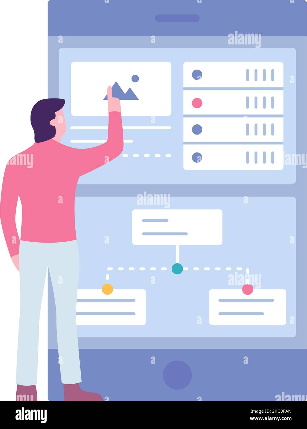 Api test Stock Vector Images - Alamy