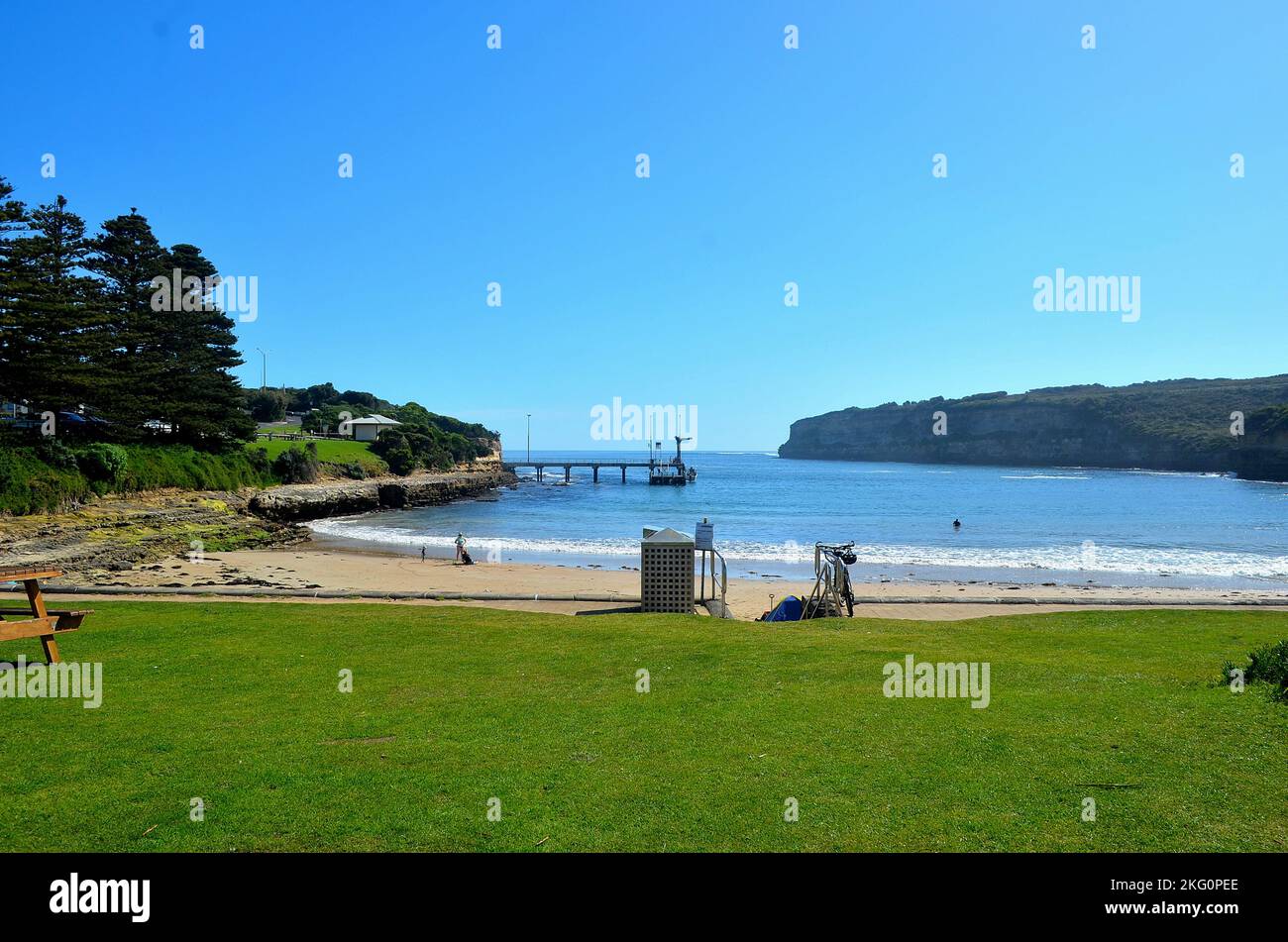 Various pictures taken at Lock Ard Gorge in Port Campbell on the Great ...