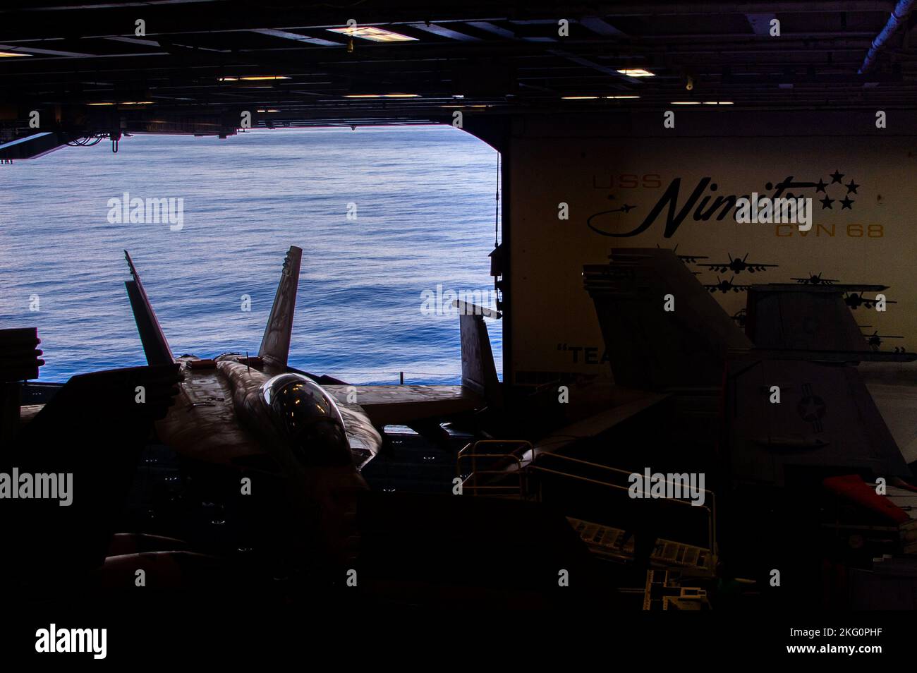 221020-N-KU796-1005 PACIFIC OCEAN (Oct. 20, 2022) Aircraft from Carrier ...