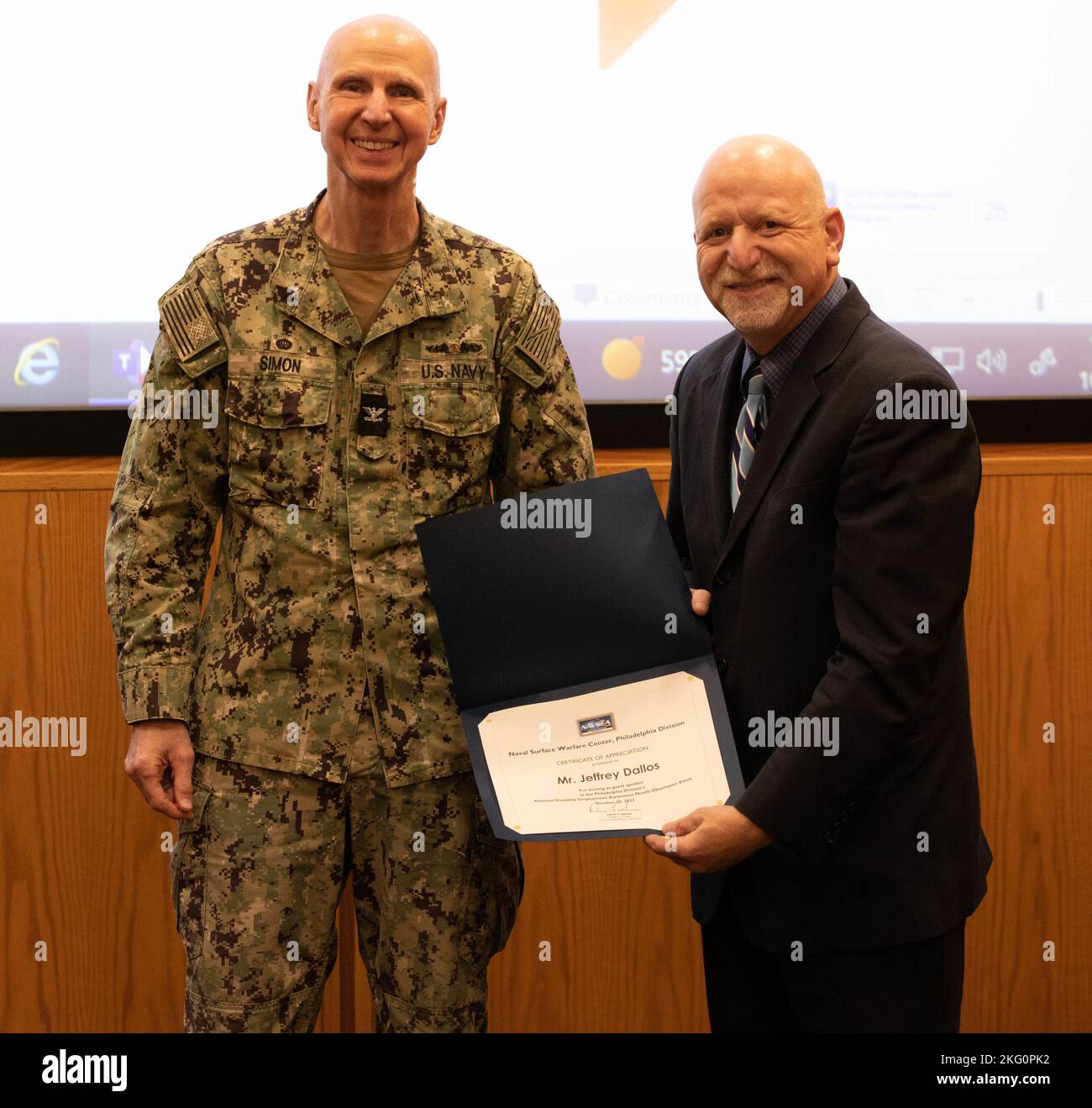 Naval Surface Warfare Center, Philadelphia Division Commanding Officer ...