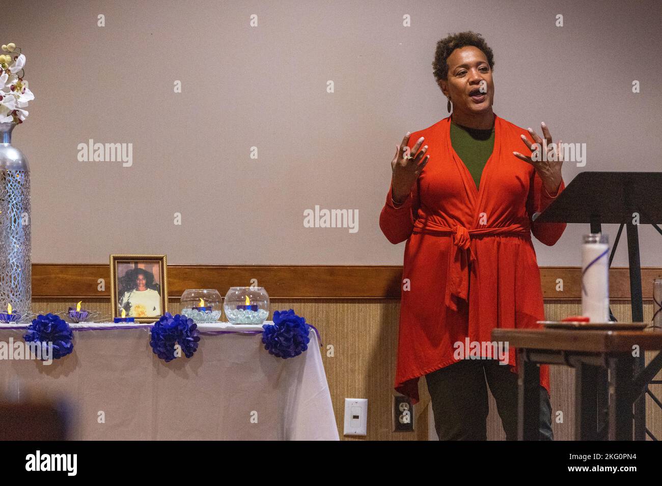 Wanda Bostick, family advocacy program (FAP) clinician, Marine Corps ...