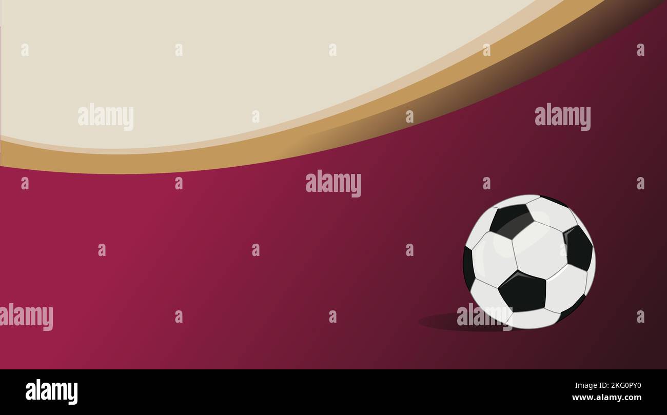 Qatar football cup 2022 Stock Vector Image & Art - Alamy