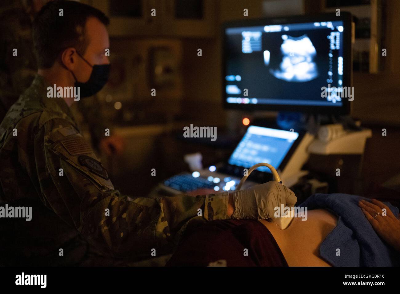 Abdominal ultrasound hi-res stock photography and images - Alamy