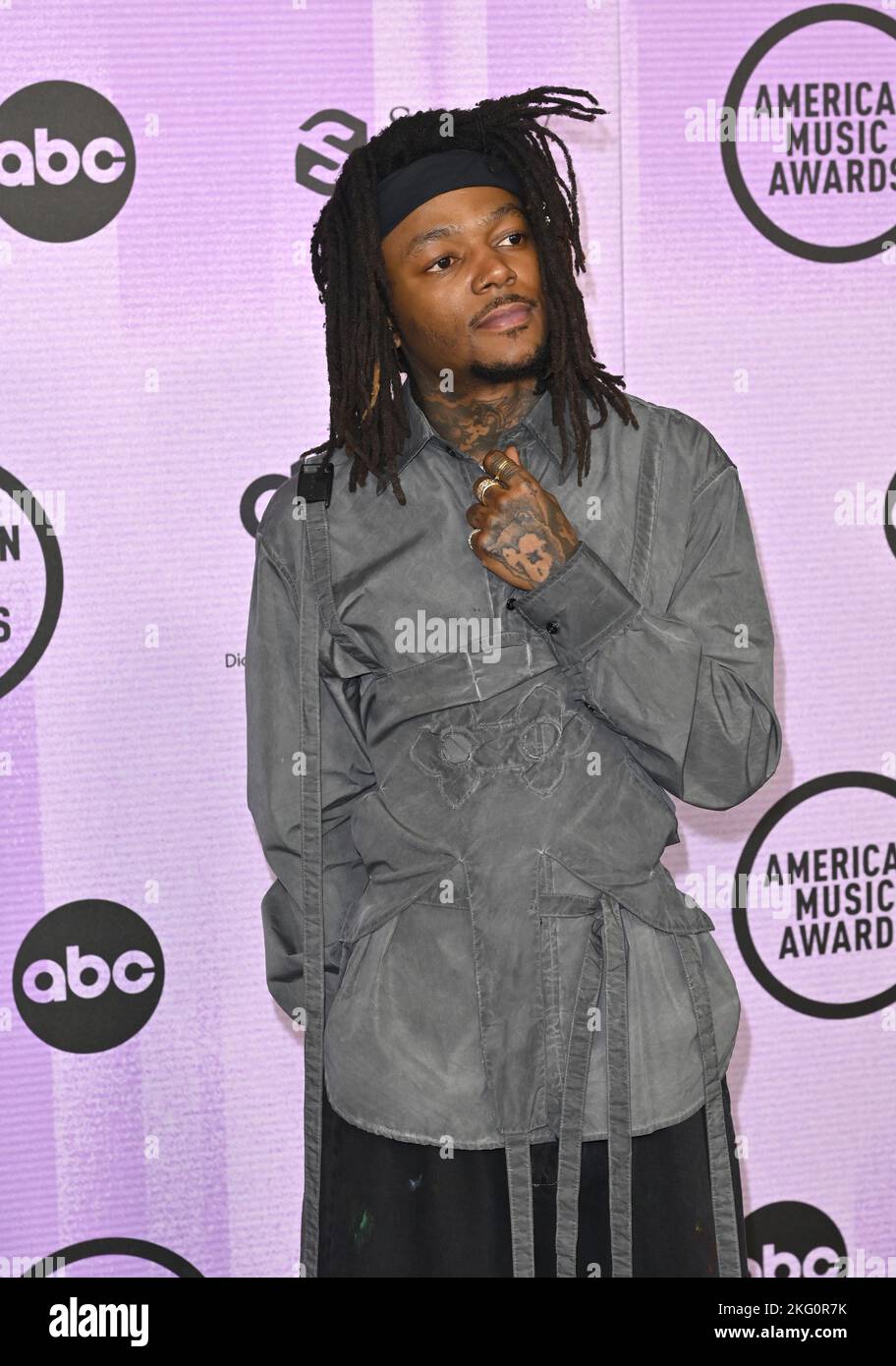 Los Angeles, USA. 20th Nov, 2022. J.I.D. at the 2022 American Music ...