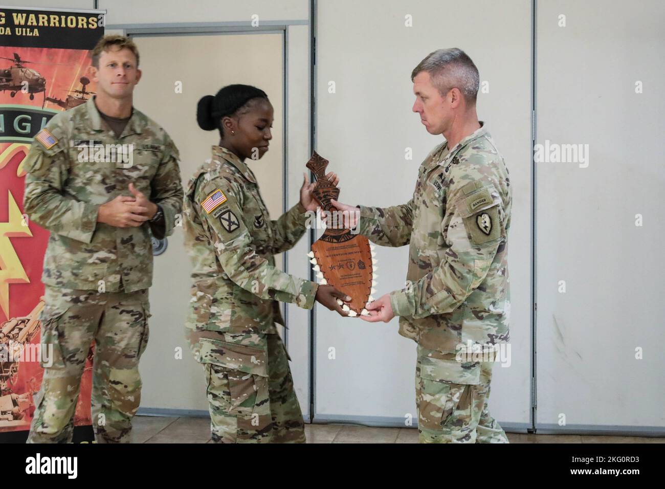 Today, Brigadier General Vanantwerp and Command Sergeant Major Haynie ...