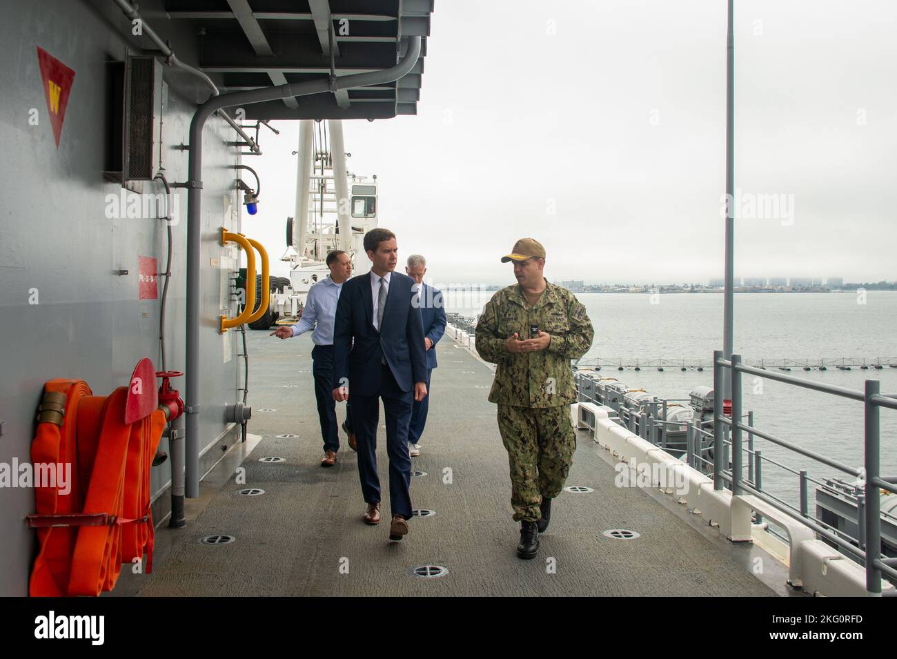 SAN DIEGO (Oct. 20, 2022) – Capt. Matthew Cieslukowski, commanding ...