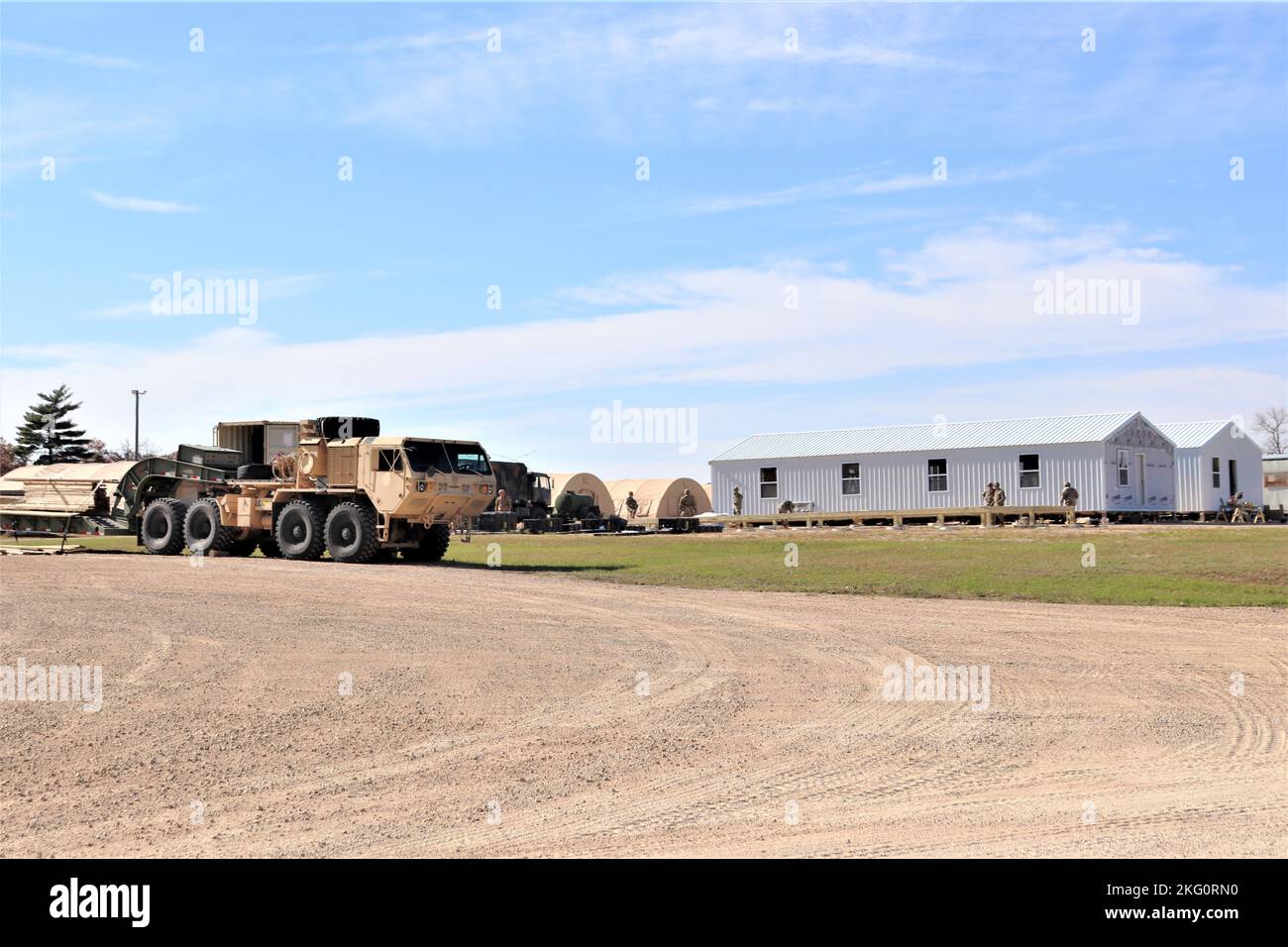 Troop training area hi-res stock photography and images - Alamy